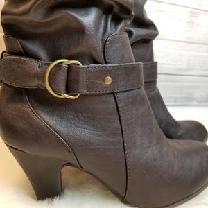 Rampage | Shoes | Eleanor Chocolate Boot | Poshmark
